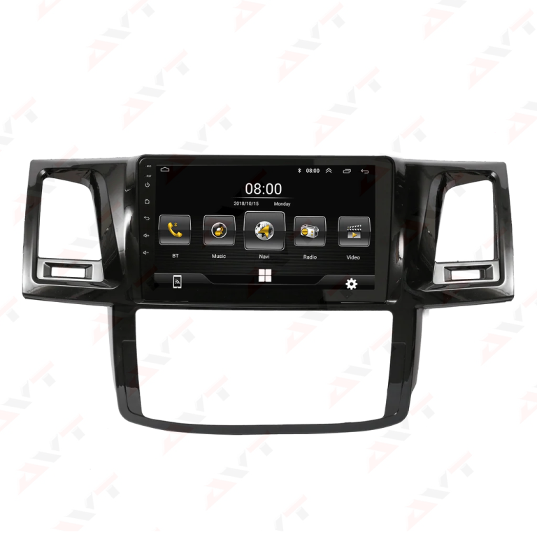 Toyota Hilux Vigo Android Panel HD Player IPS Display Multimedia System ...